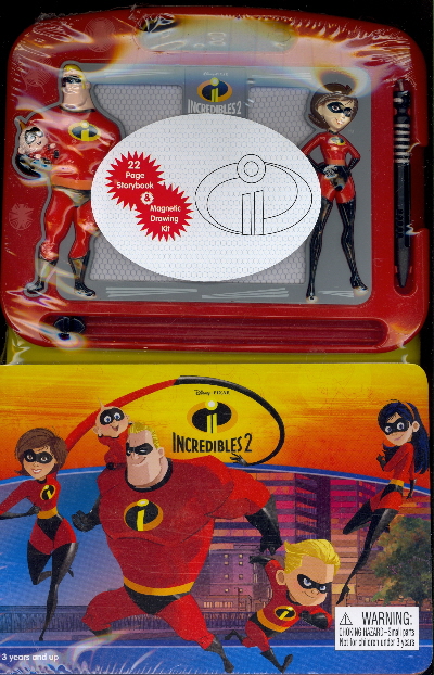Incredibles 2 (Disney-Pixar, Magnetic Drawing Kit) by Phidal Publishing ...