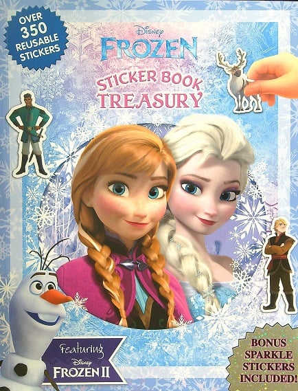 Sticker Book Treasury (Disney Frozen) by Phidal Publishing - Book Outlet