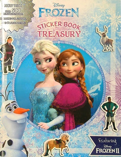Sticker Book Treasury (Disney Frozen) by Phidal Publishing - Book Outlet
