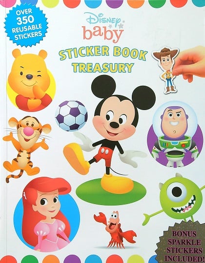 Sticker Book Treasury (Disney Baby) by Phidal Publishing - Book Outlet