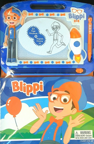 Blippi (Storybook and Magnetic Drawing Kit) by Phidal Publishing - Book ...
