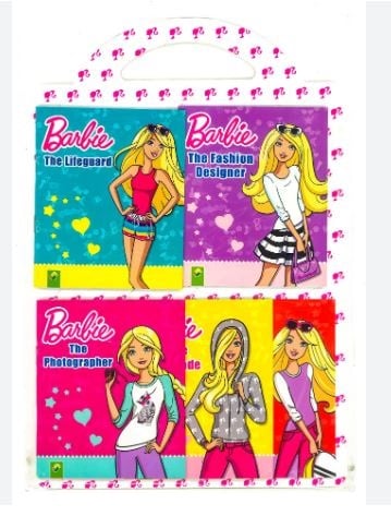 Barbie 5-Book Set (The Lifeguard/The Fashion Designer/The Photographer ...