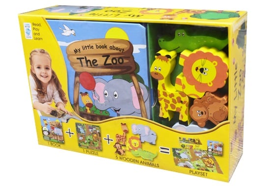 My Little Zoo Activity Kit (Read, Play and Learn) - Globe Publishing ...