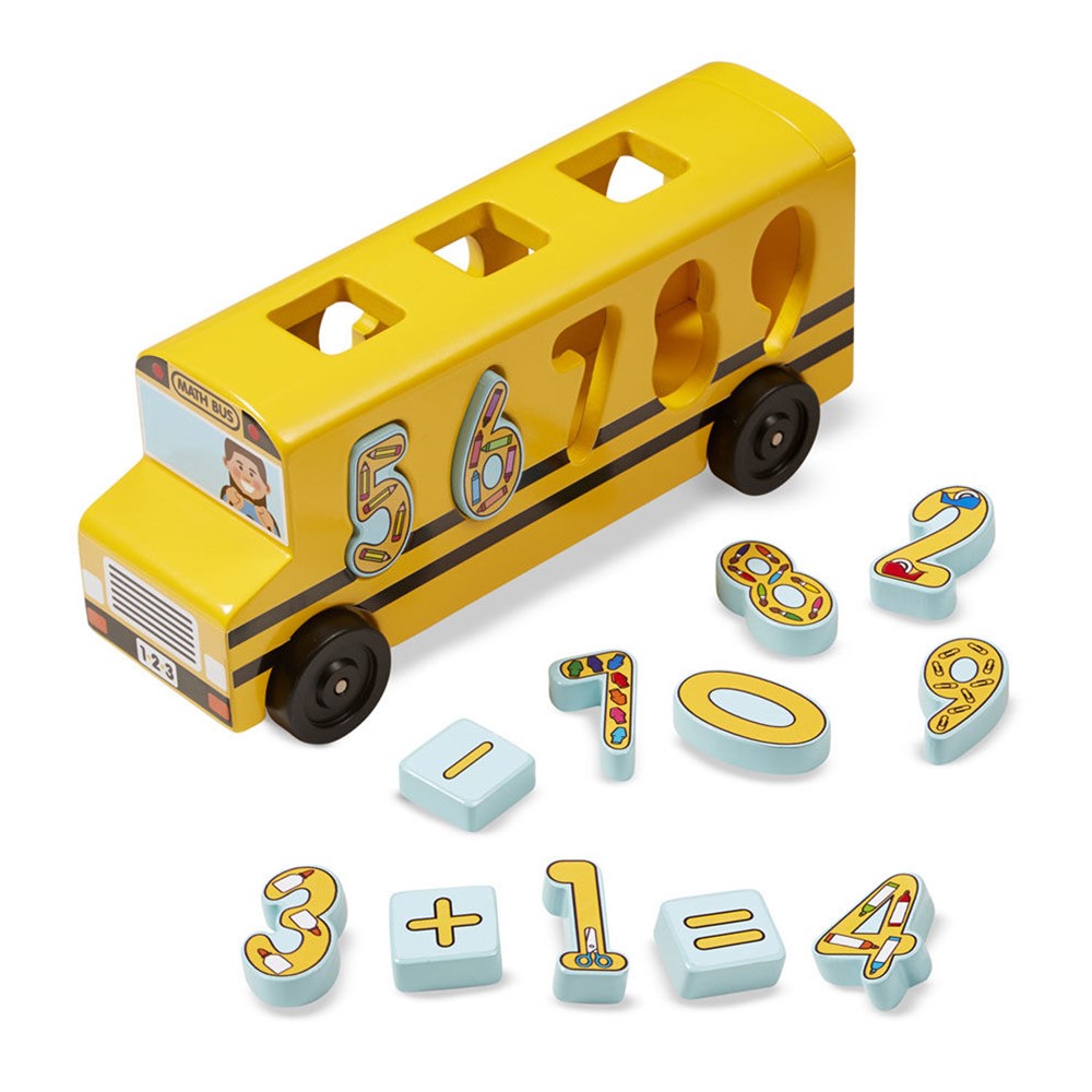 Number Matching Math Bus Number Matching Math Bus