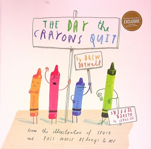 The Day the Crayons Quit (Drew Daywalt's Crayons Book Series) (Barnes ...