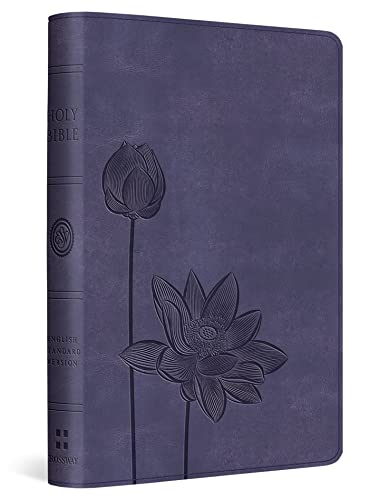 ESV, Compact, Holy Bible (TruTone, Lavender, Bloom Design) by Crossway ...