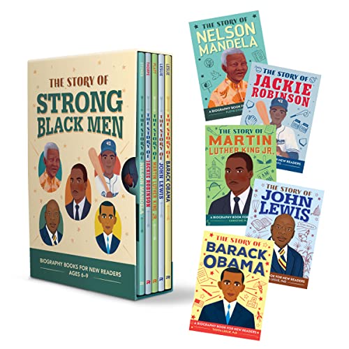 The Story of Strong Black Men 5 Book Box Set (Biography Books for New ...
